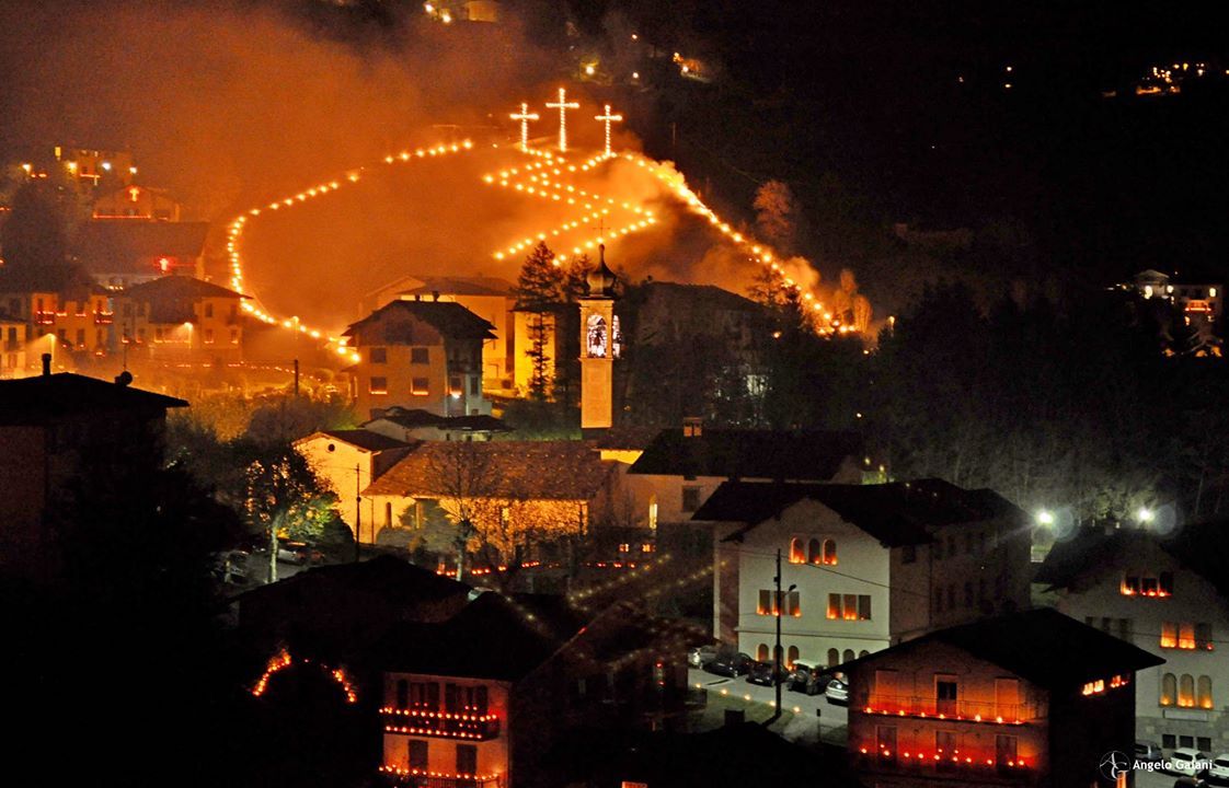 A Gromo la tradizionale processione del Venerdì Santo