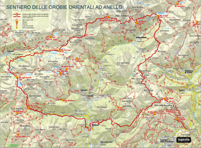 Estate in montagna, le 8 tappe del Sentiero delle Orobie orientali