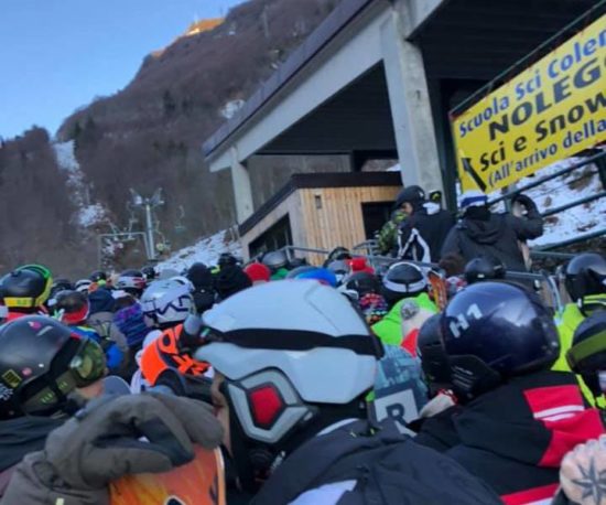 Caos seggiovia a Colere per un guasto elettrico