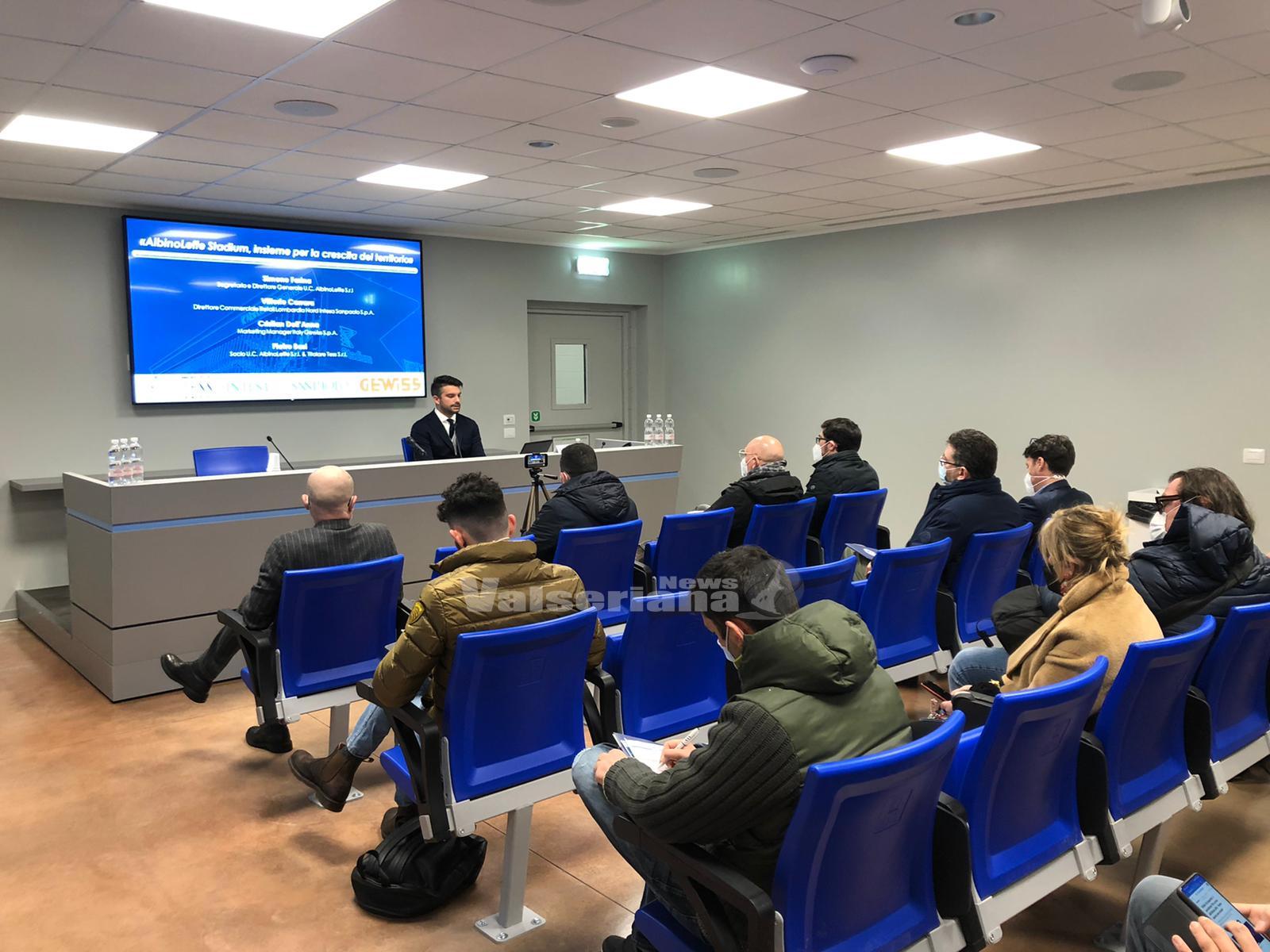 albinoleffe stadium presentazione - Valseriana News
