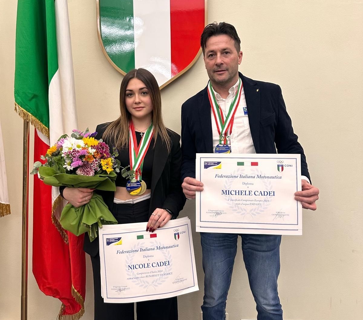 Moto d'Acqua: i Cadei fanno il pieno di medaglie