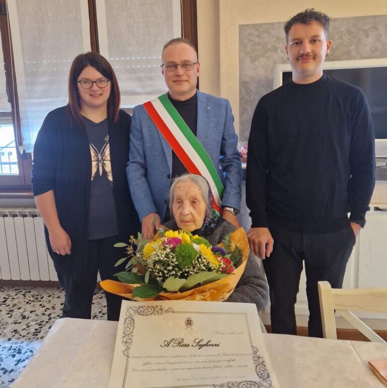 Festa a Premolo per i 100 anni di Rosa Seghezzi